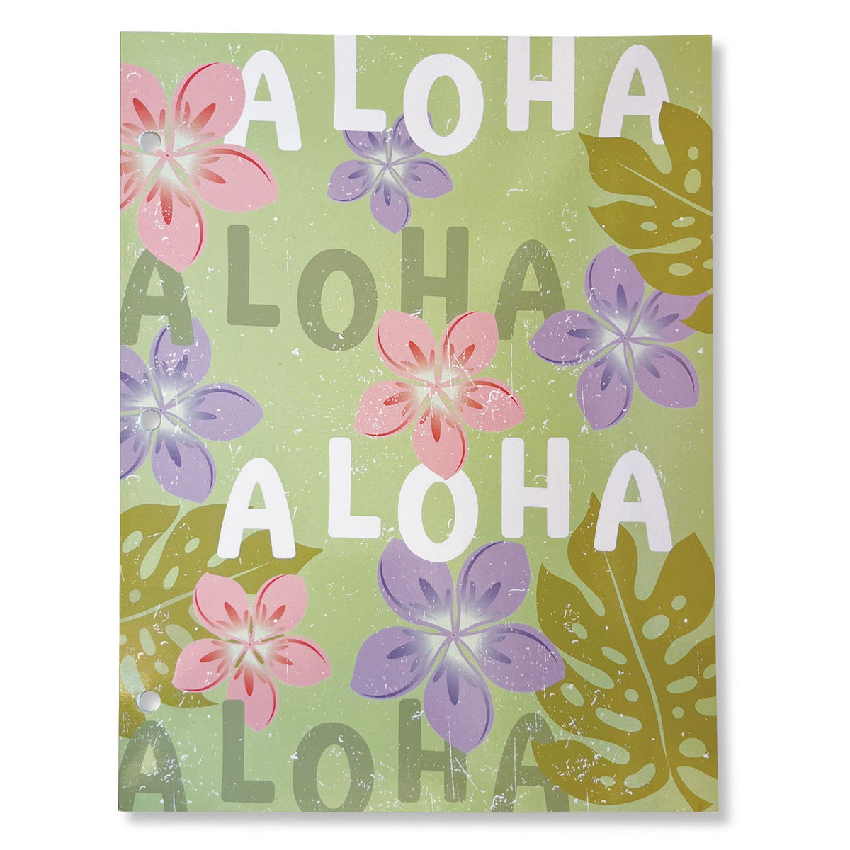 Floral Aloha Portfolio Folder | Hawaiian-Themed – Our Island Heritage