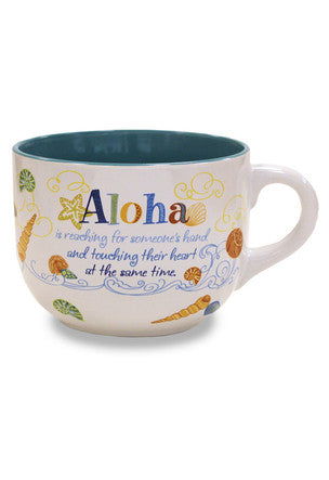 Aloha Is Mug | 16 oz Inspirational Coffee Cup – Our Island Heritage