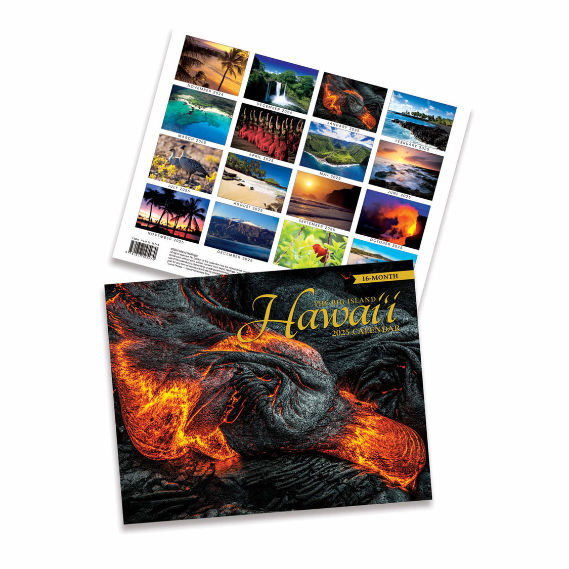 16 Month Calendars Hawaii | 2025 Hawaiian Wall & Pocket Calendars – Our ...