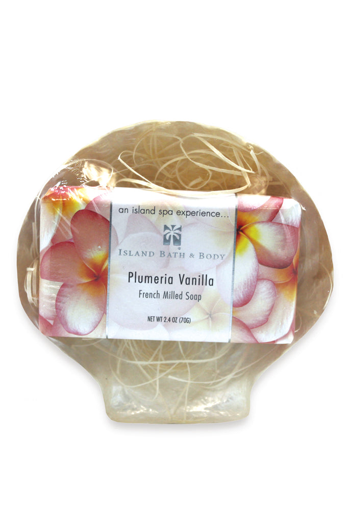 Soap & Capiz 70g F/M Soap Gift Set, Plumeria Vanilla CLS – Our Island ...