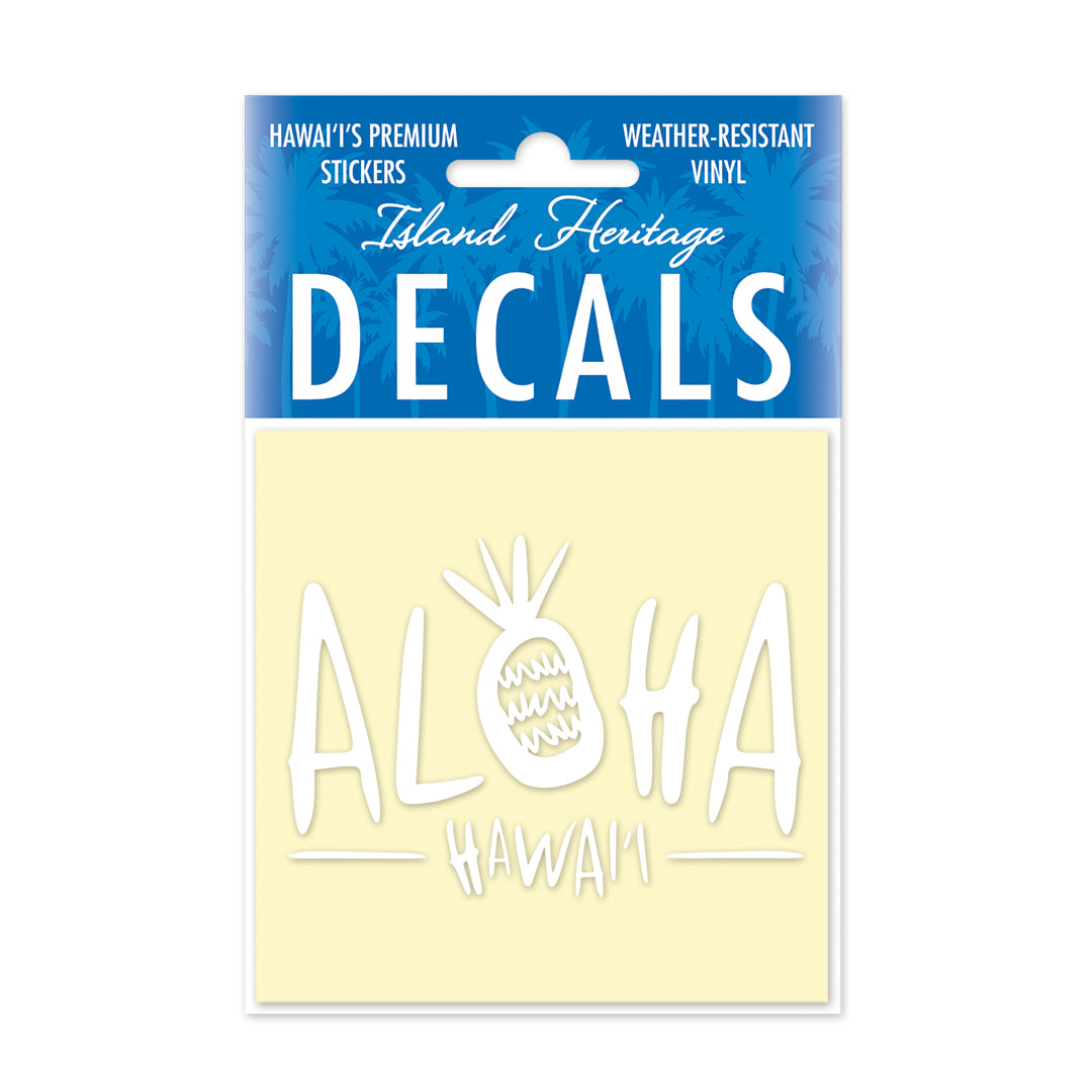 Sweet Aloha Decal | Durable Vinyl for Car, Surfboard, Flask – Our ...