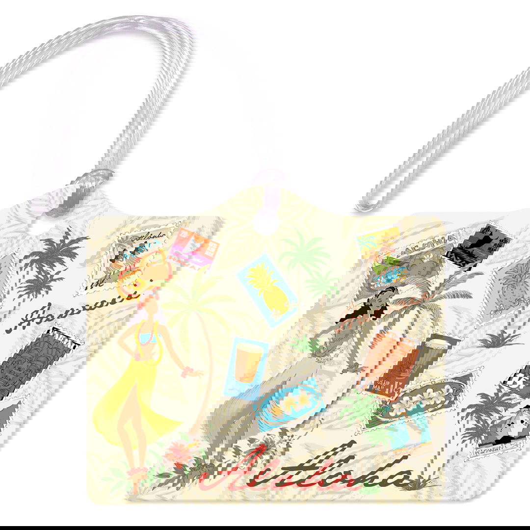 Stamped with Aloha Luggage Tag | Durable & Stylish – Our Island Heritage