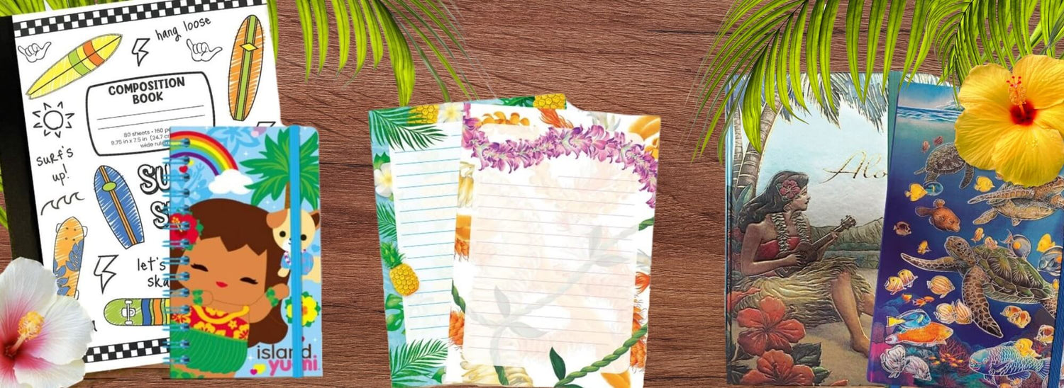 Hawai‘i Notebooks & Notepads | Island-Inspired Stationery – Our Island Heritage