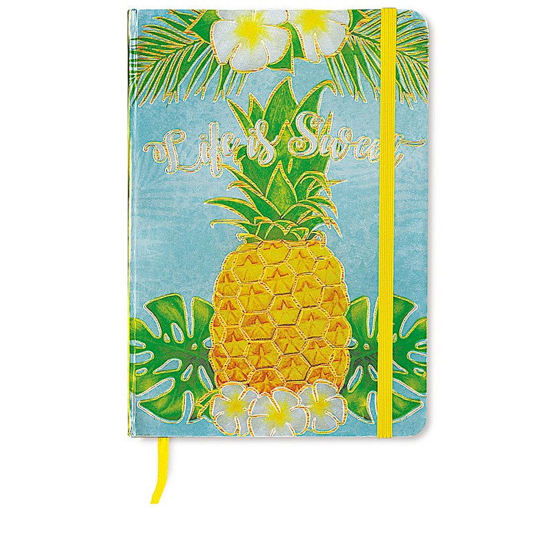 Life Is Sweet Notebook | Foil Hardcover with Elastic – Our Island Heritage
