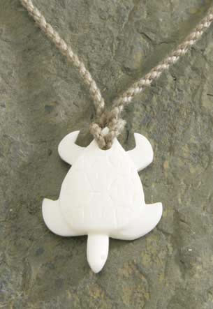 Twisted Cord, Bone - Turtle | Island Jewelry – Our Island Heritage