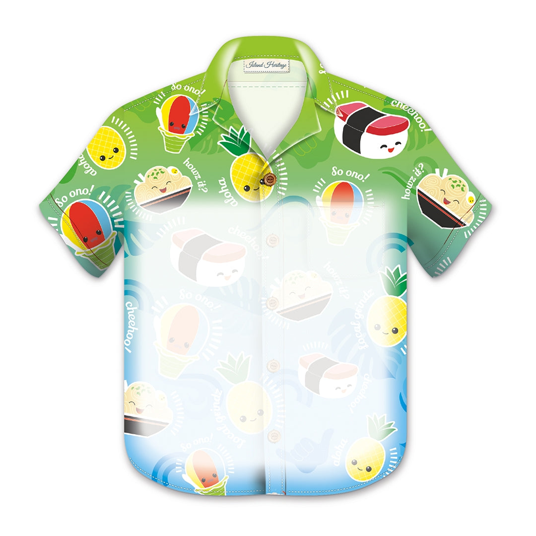 Local Grindz Magnetic Notepad | Aloha Shirt Design – Our Island Heritage